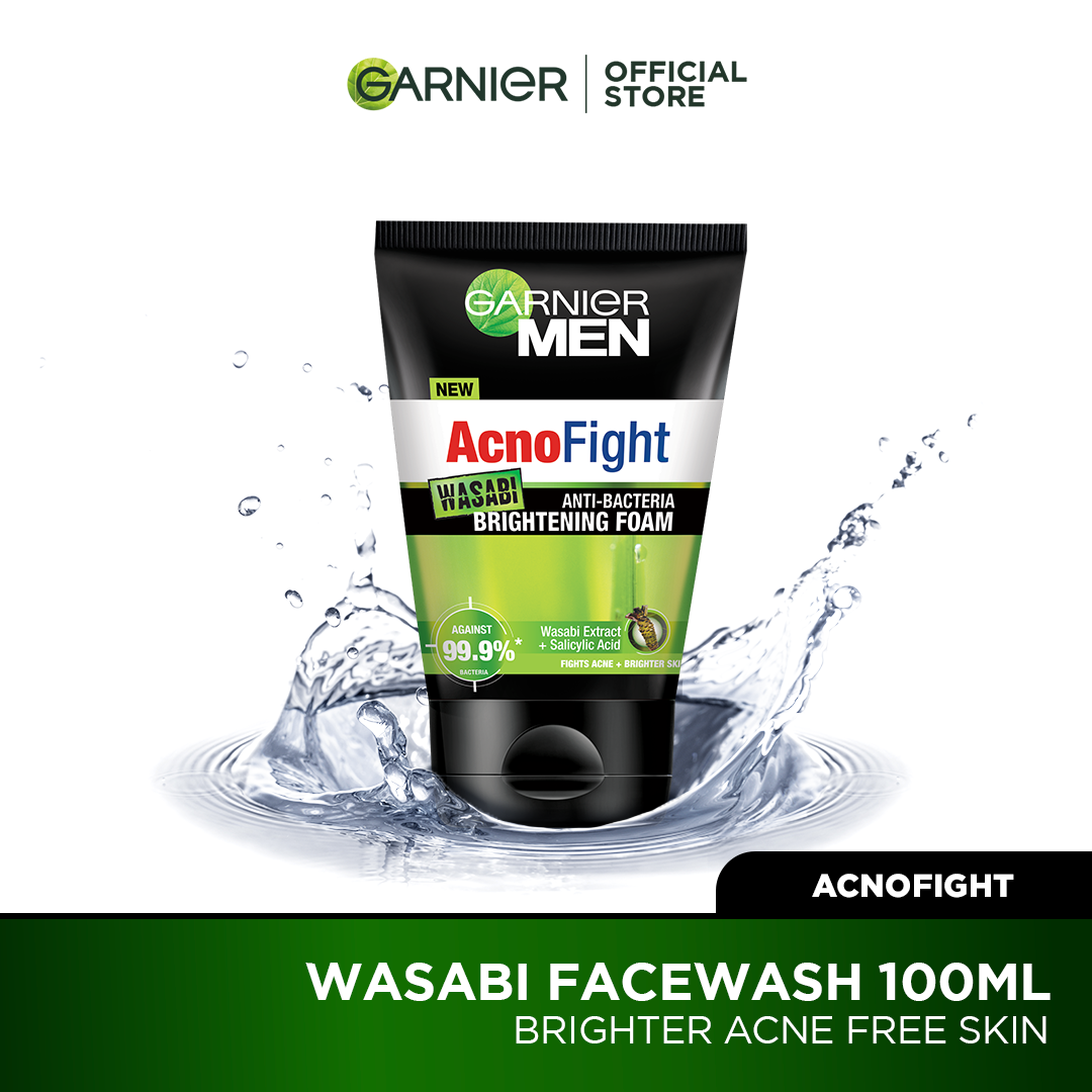 Garnier Men Acno Fight Wasabi Face Wash 100Ml – Reanapk