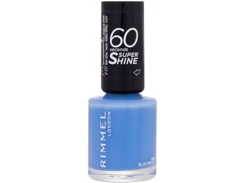 Rimmel 60 Seconds Super Shine Nail Polish - 856 Blue Breeze – Reanapk