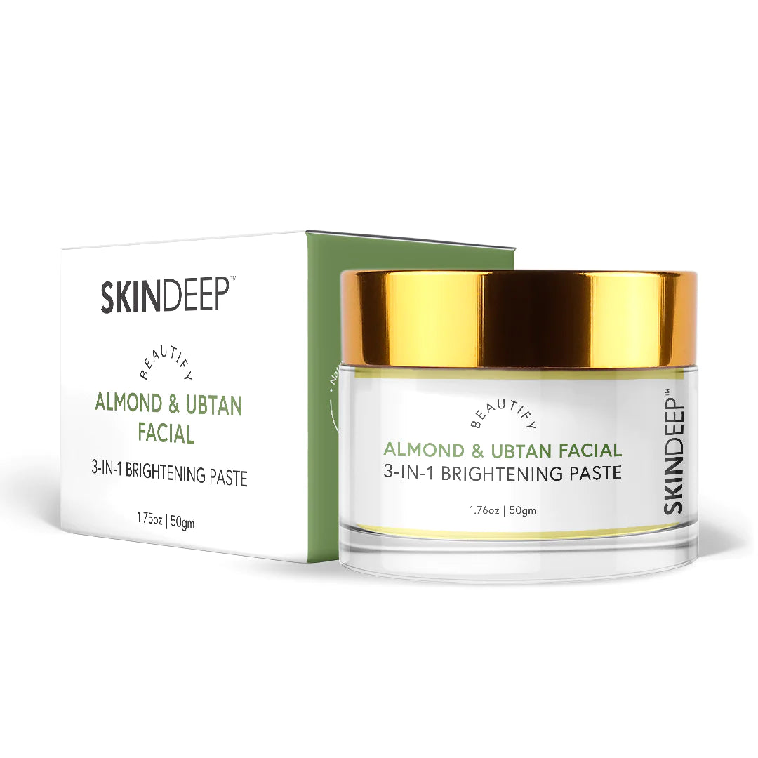 Buy ALMOND & UBTAN FACIAL - 3-in-1 Brightening Paste – Reanapk