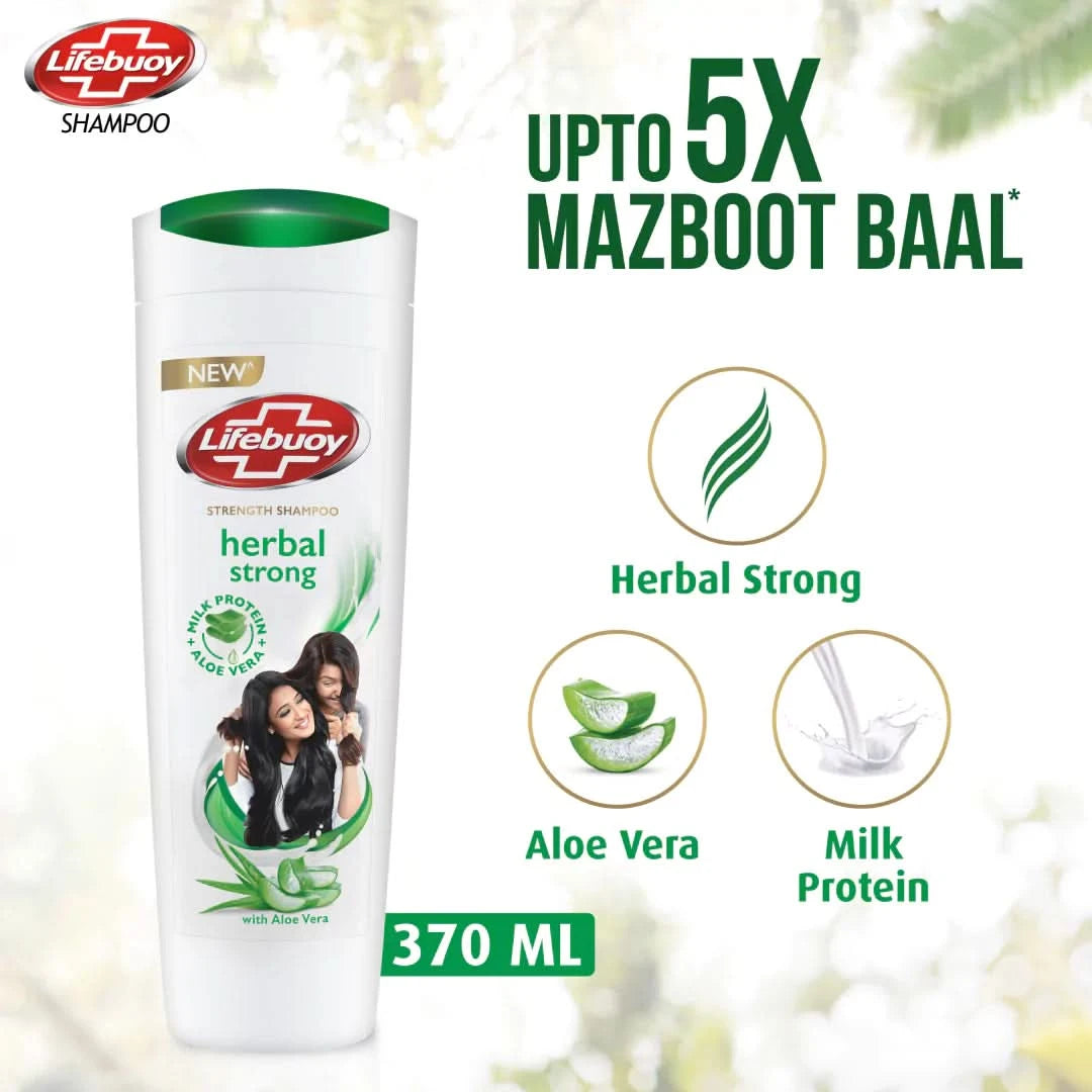 Buy Lifebuoy shampoo herbal 375ml Online in Pakistan - Reana – Reanapk