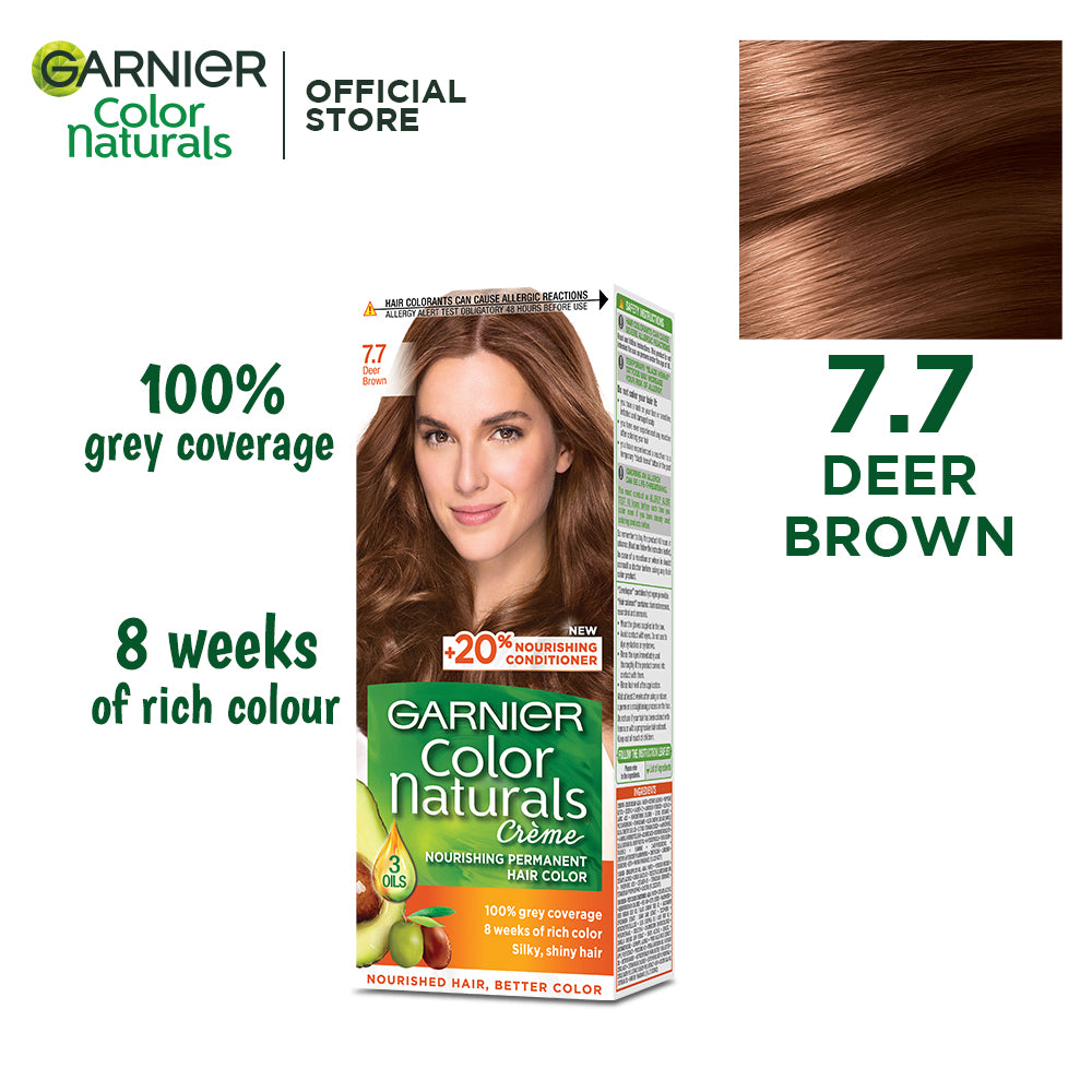 Buy Garnier Color Naturals - 7.7 Deer Brown Hair Color Online – Reanapk