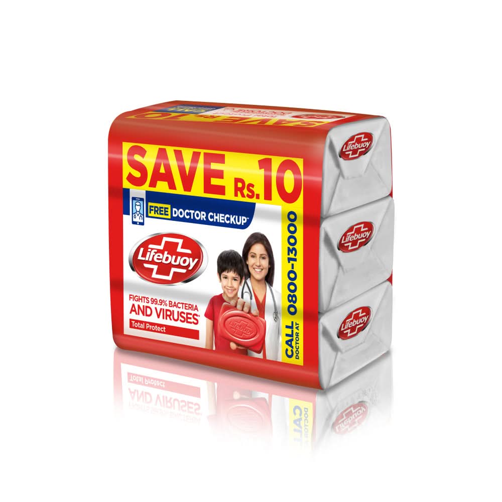 Buy Lifebuoy Bar Total Red Trio Pi5 36X3X130G Online in Pakistan – Reanapk