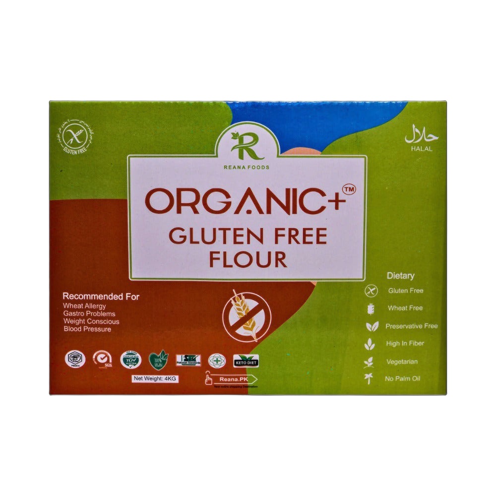 Buy Organic Plus All Purpose Gluten Free Flour 4kg Online in Pakistan ...