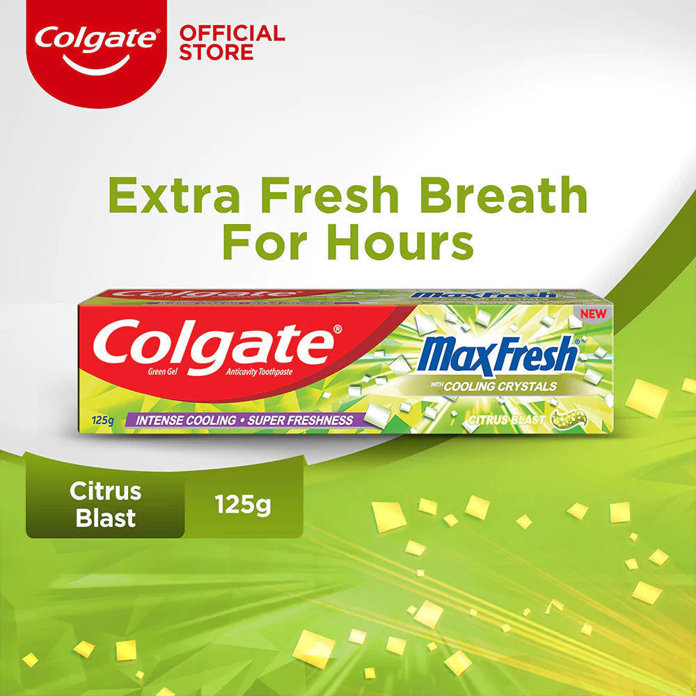 Colgate MaxFresh Citrus Blast Toothpaste 125g – Reanapk